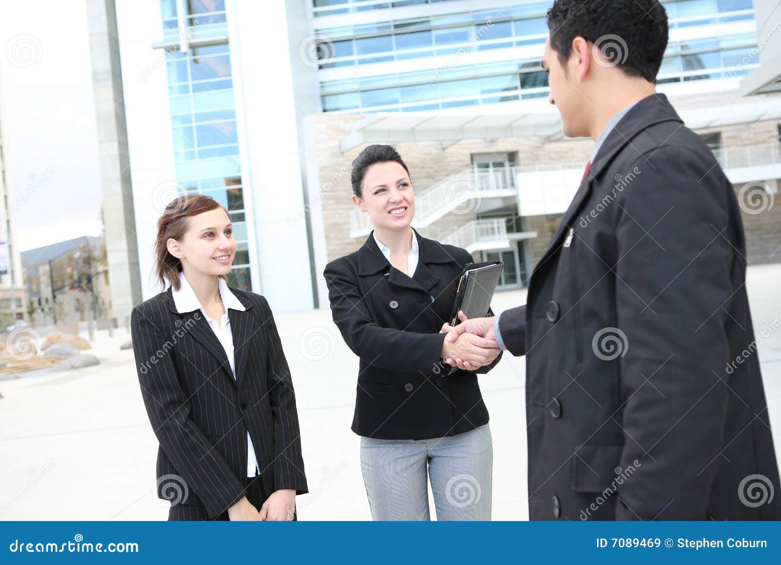 Business Team Handshake stock image. Image of businesswoman - 7089469