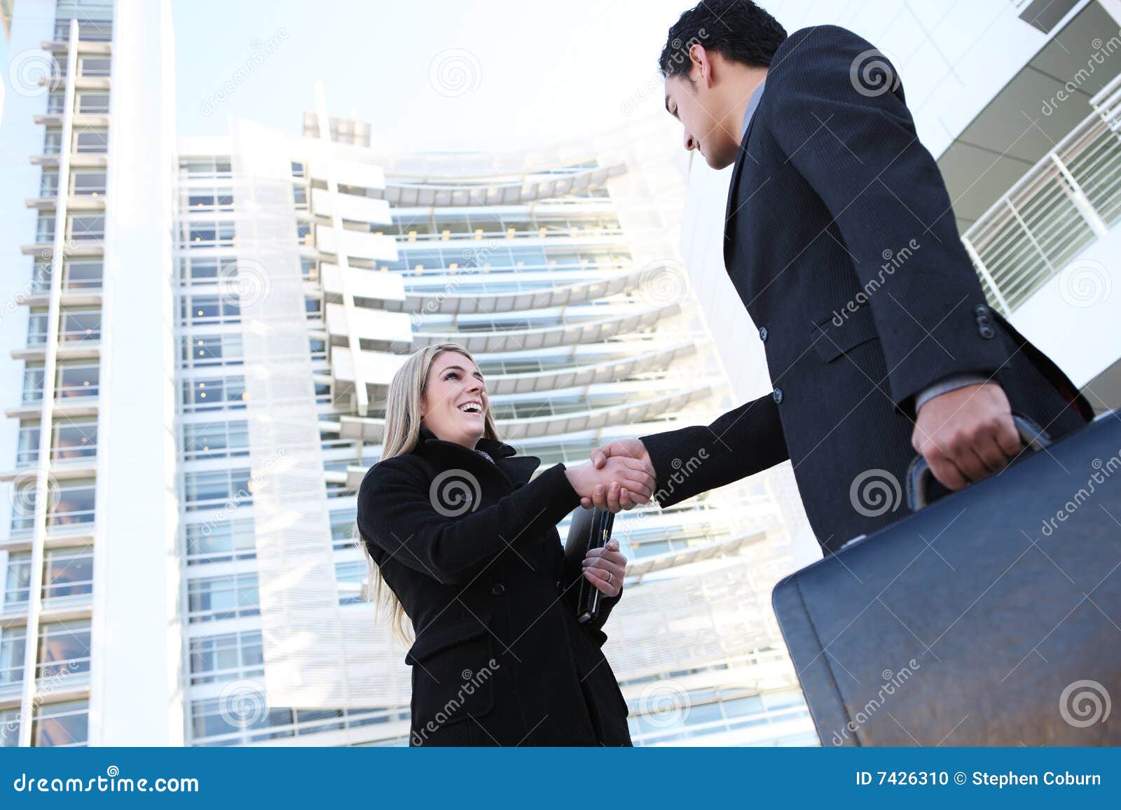 Business Team Handshake stock photo. Image of leadership - 7426310