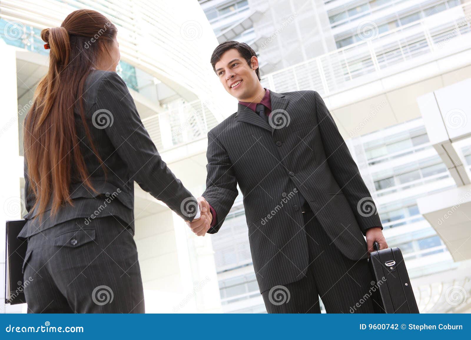 Business Team Handshake stock photo. Image of agent, businesswoman ...