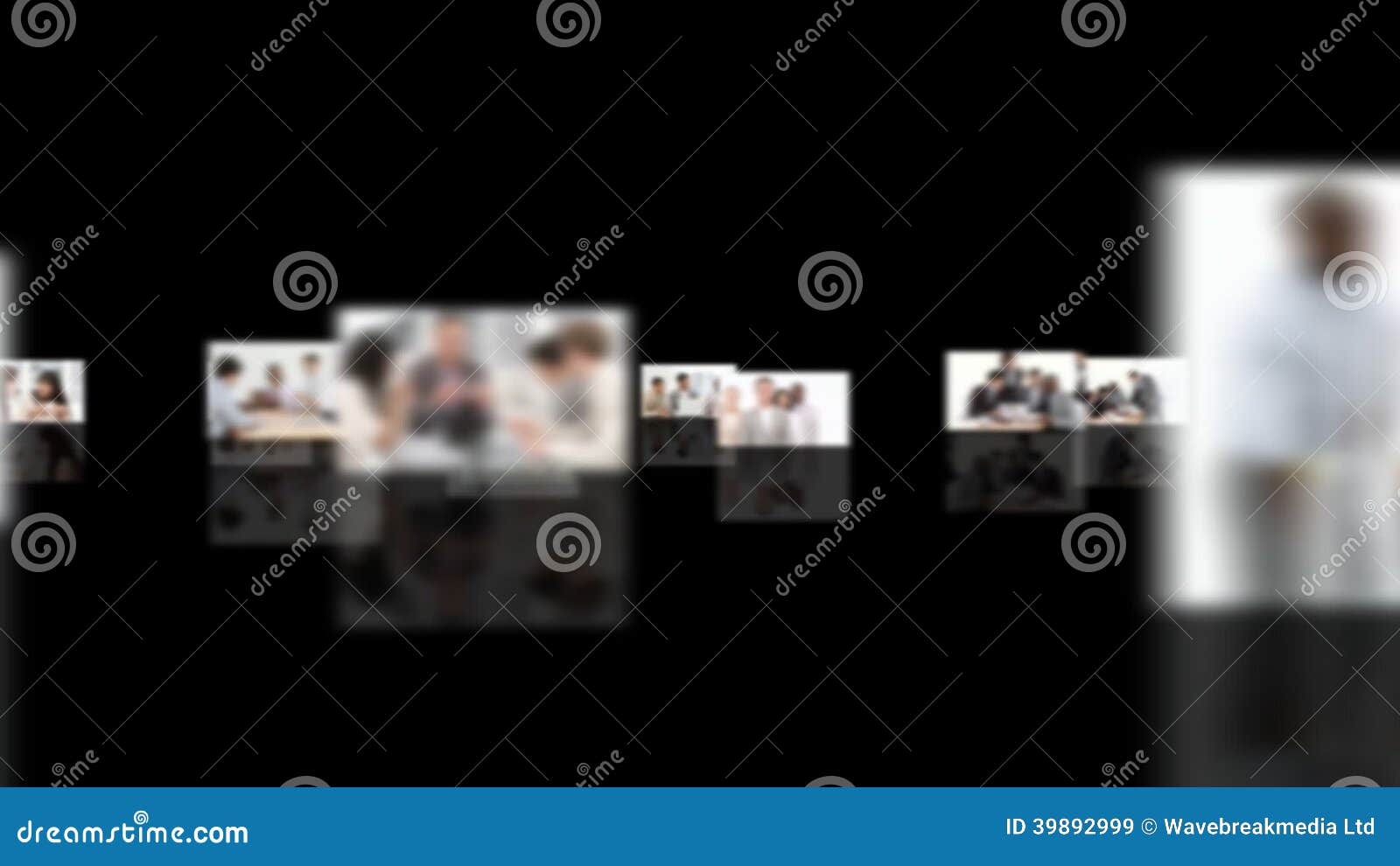 Business team hard at work stock video. Video of group - 39892999