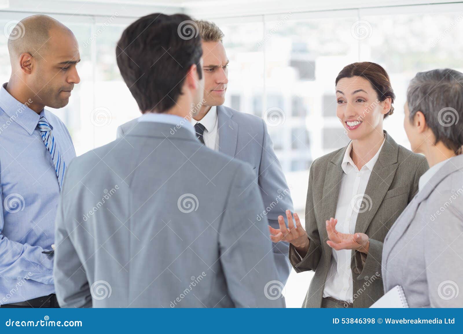 Business Team Having a Conversation Stock Photo - Image of coworker ...