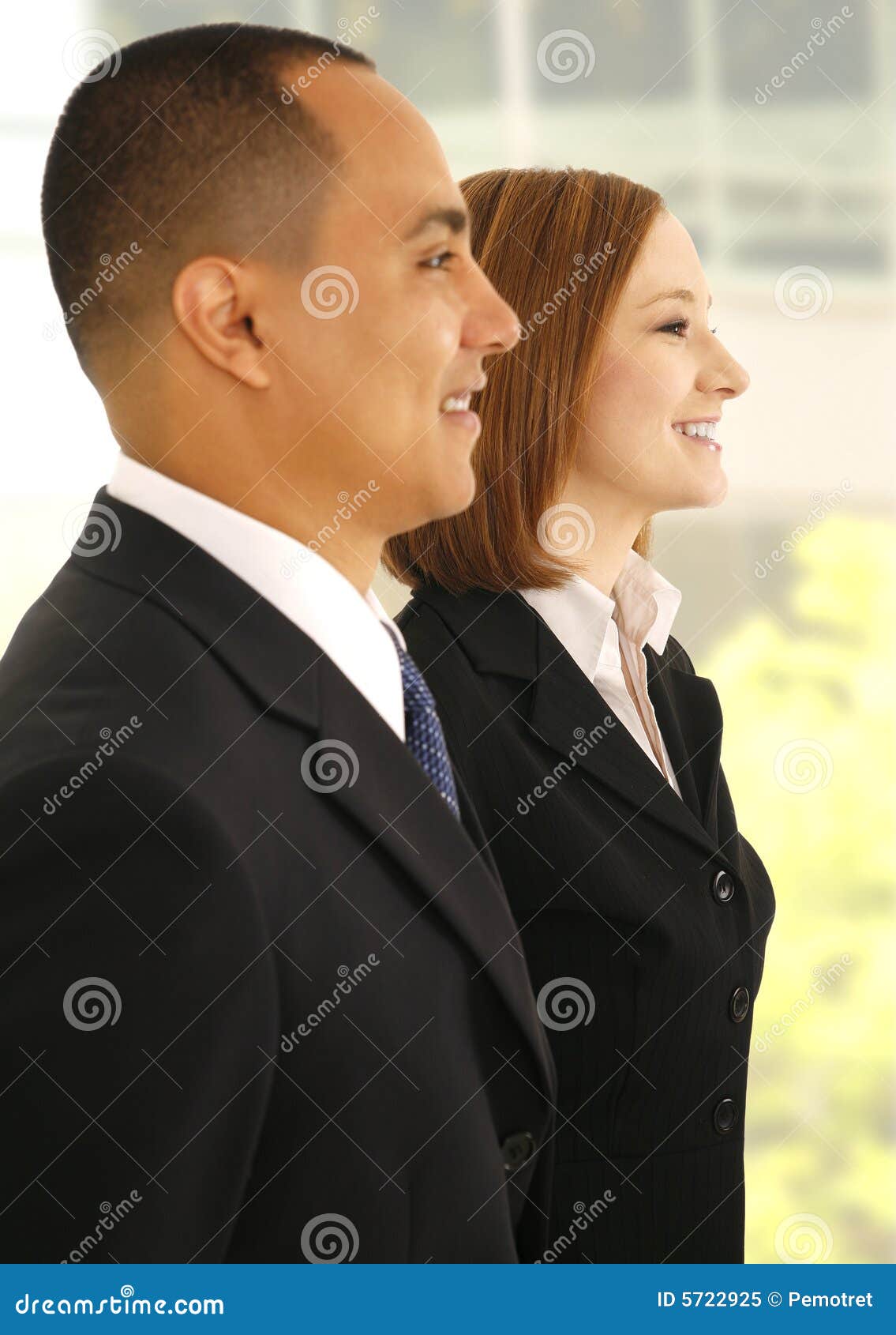 Business Team on Informal Meeting Stock Image - Image of happy ...