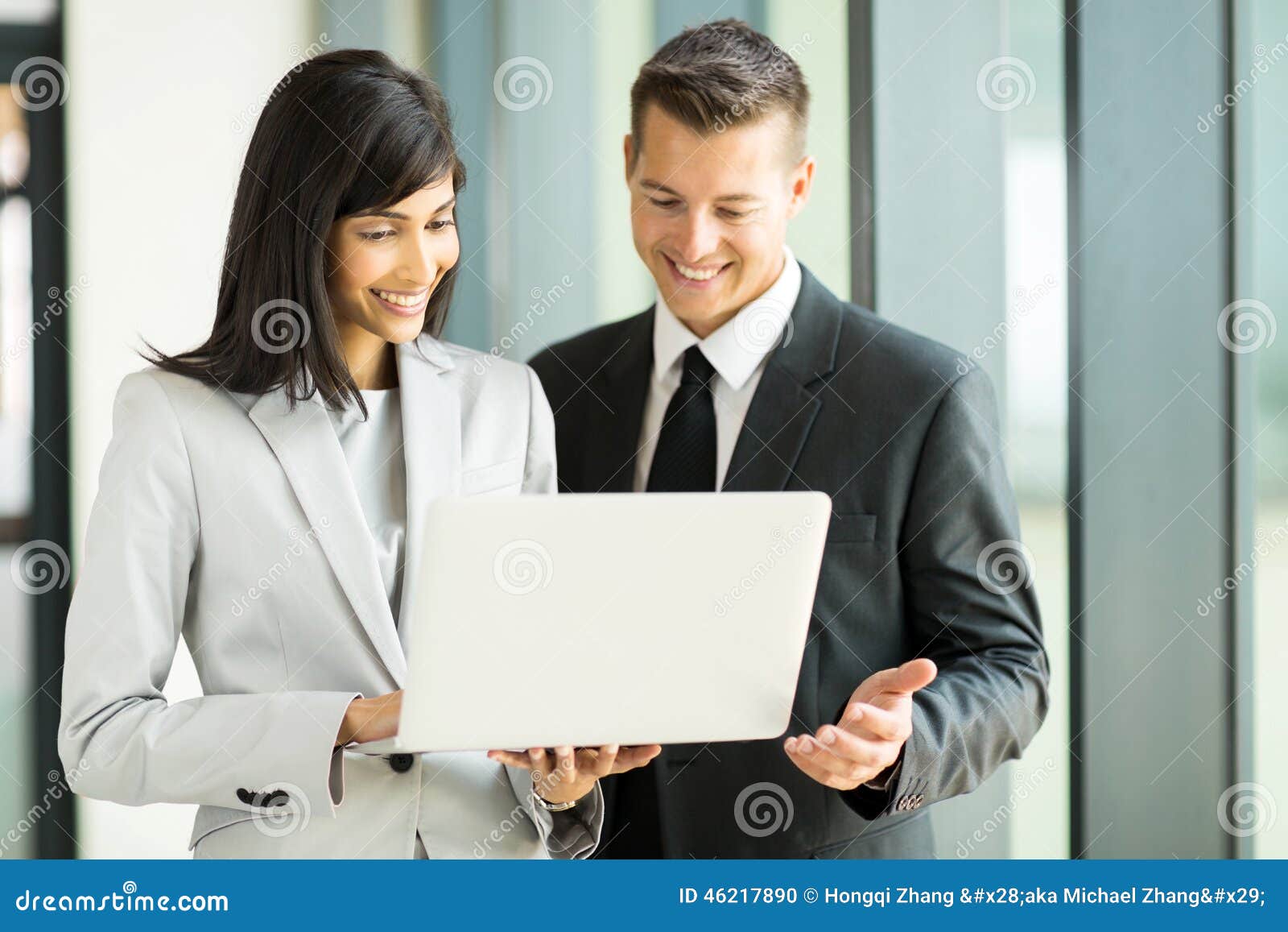 Business team laptop stock photo. Image of colleagues - 46217890