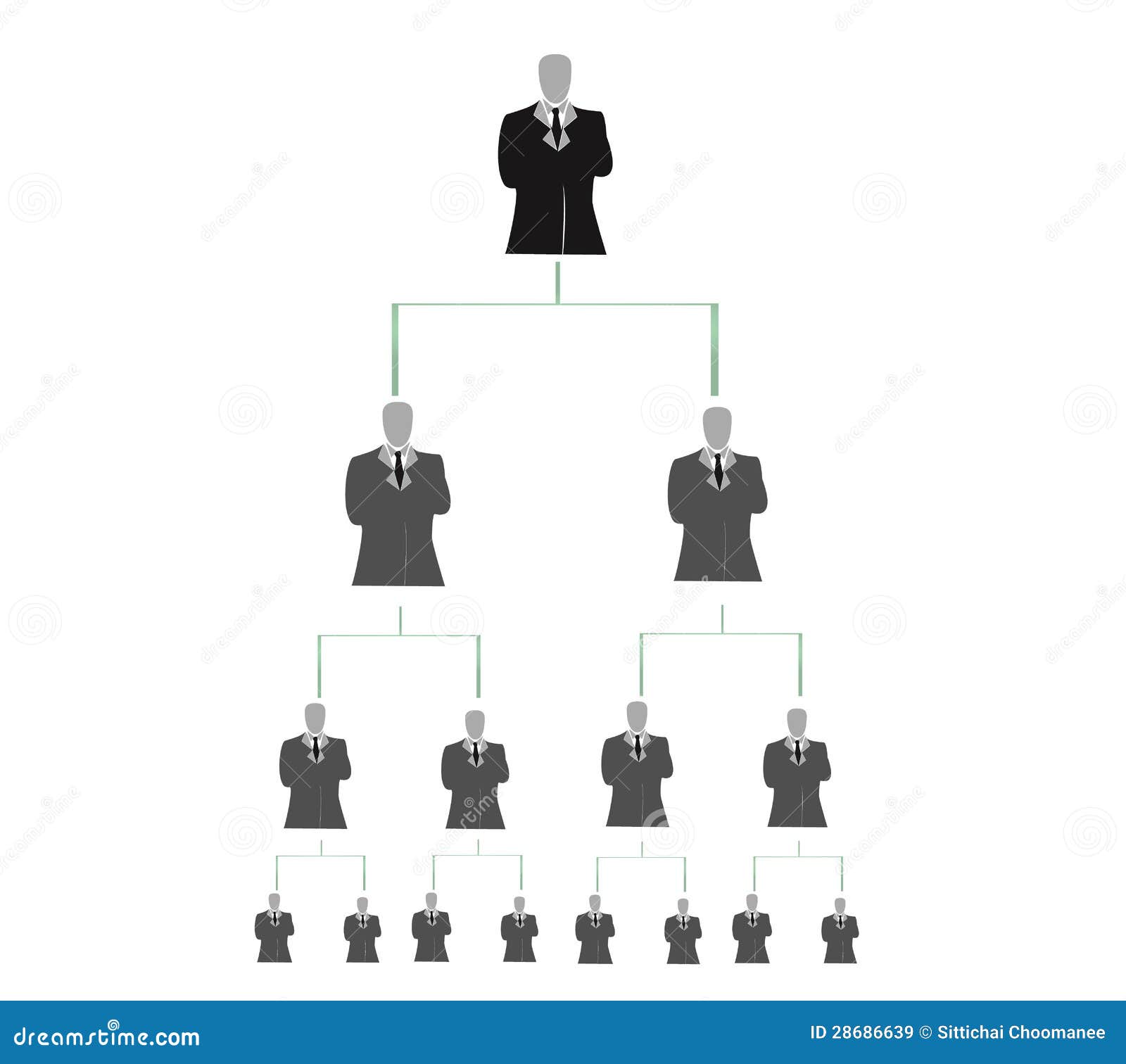 Business Team Line Chart stock vector. Illustration of community - 28686639
