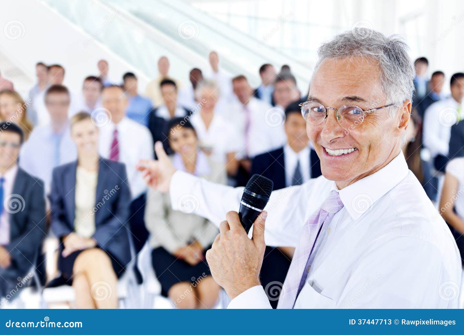 Business Team Listening To the Leader Stock Image - Image of freshness ...