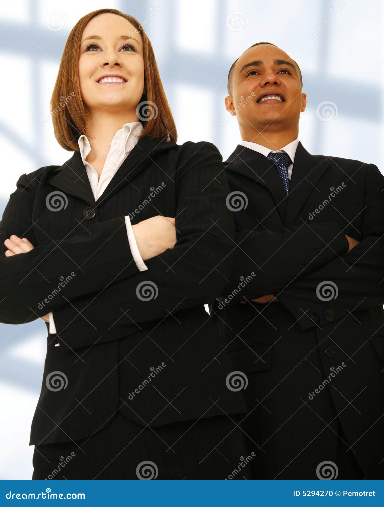 Business Team Looking To the Front Stock Photo - Image of adult, beauty ...