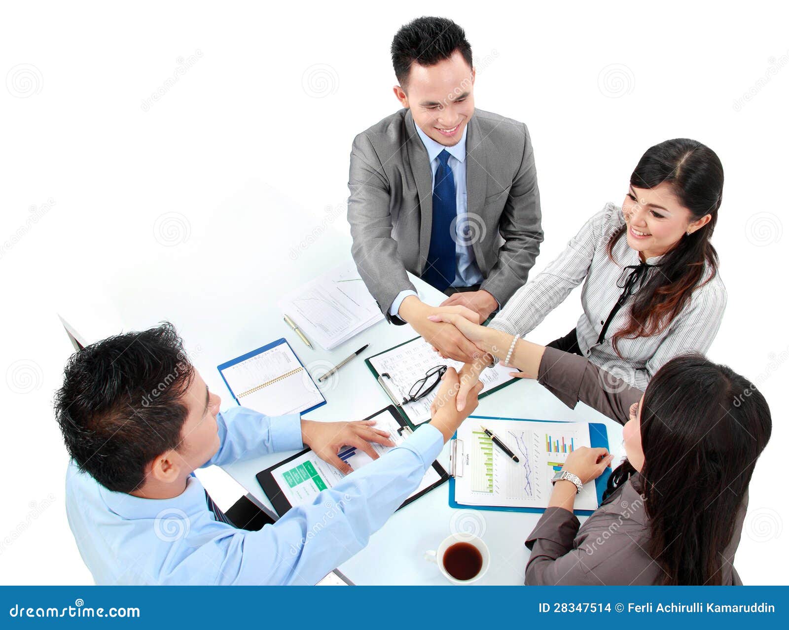 Business Team Making a Deal Stock Photo - Image of deal, partnership ...