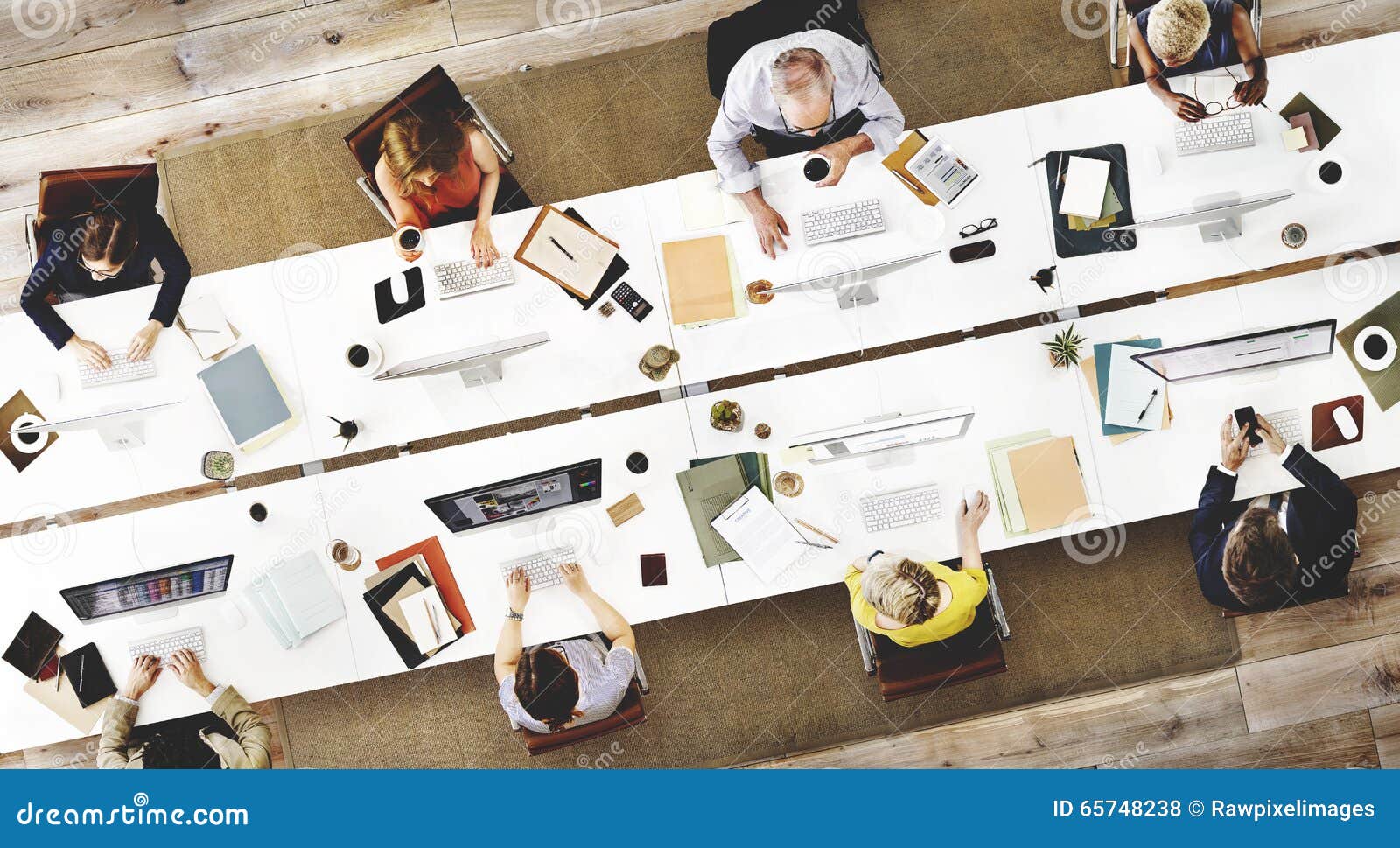 Business Team Meeting Connection Digital Technology Concept Stock Photo ...