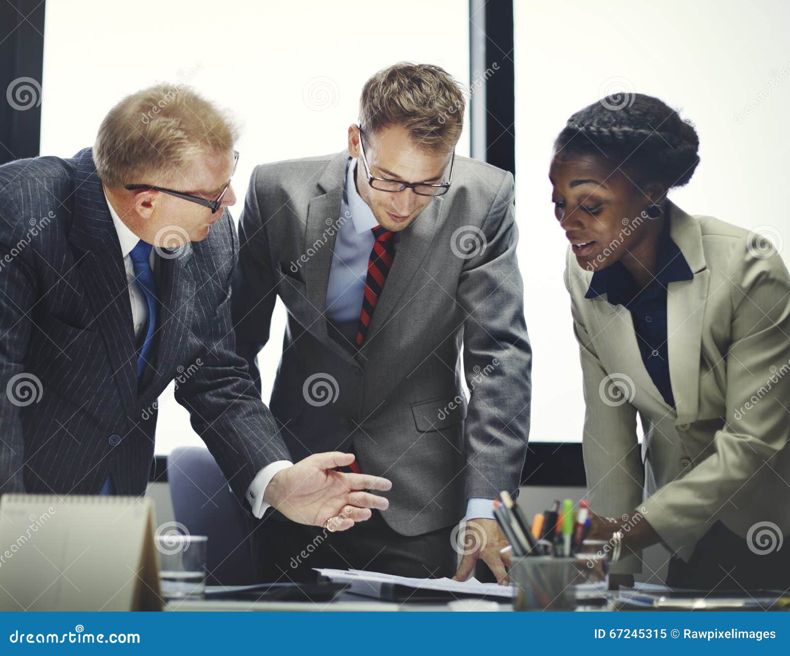 Business Team Meeting Discussion Connection Concept Stock Image - Image ...