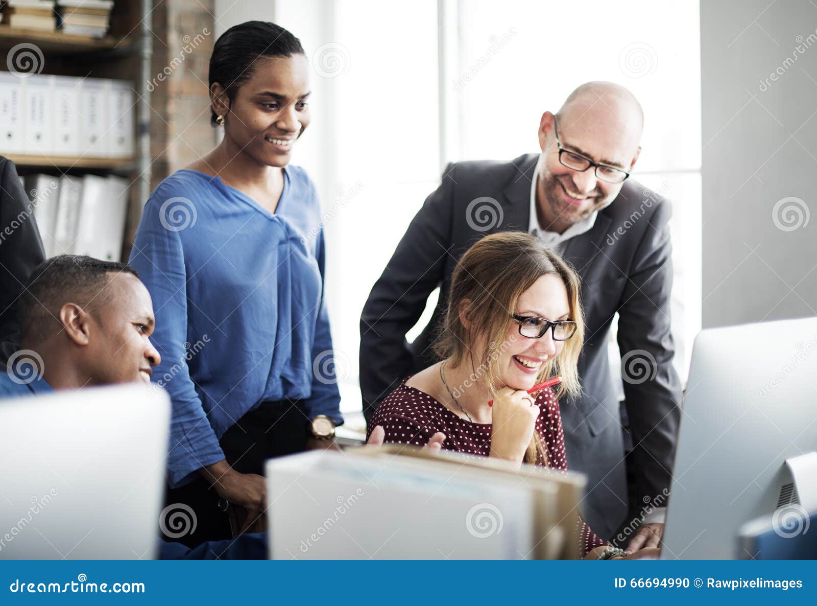 Business Team Meeting Discussion Working Concept Stock Photo - Image of ...