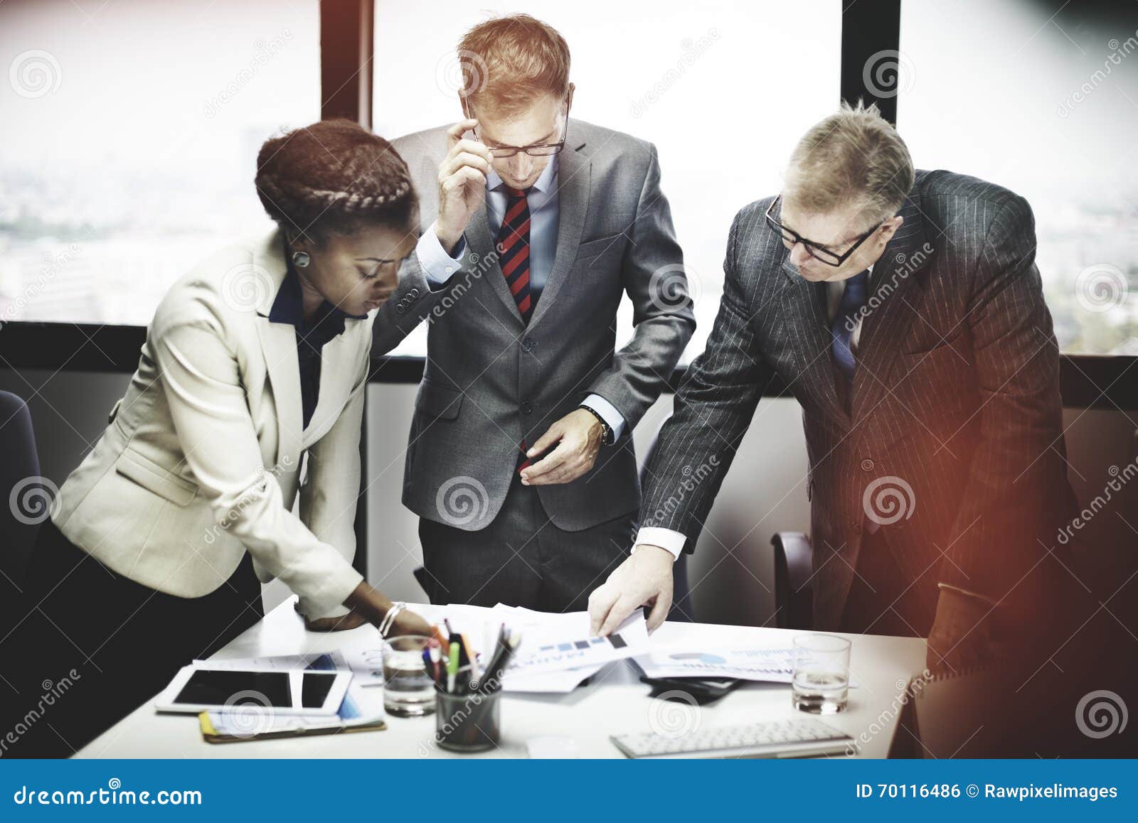 Business Team Meeting Organization Corporate Concept Stock Photo ...