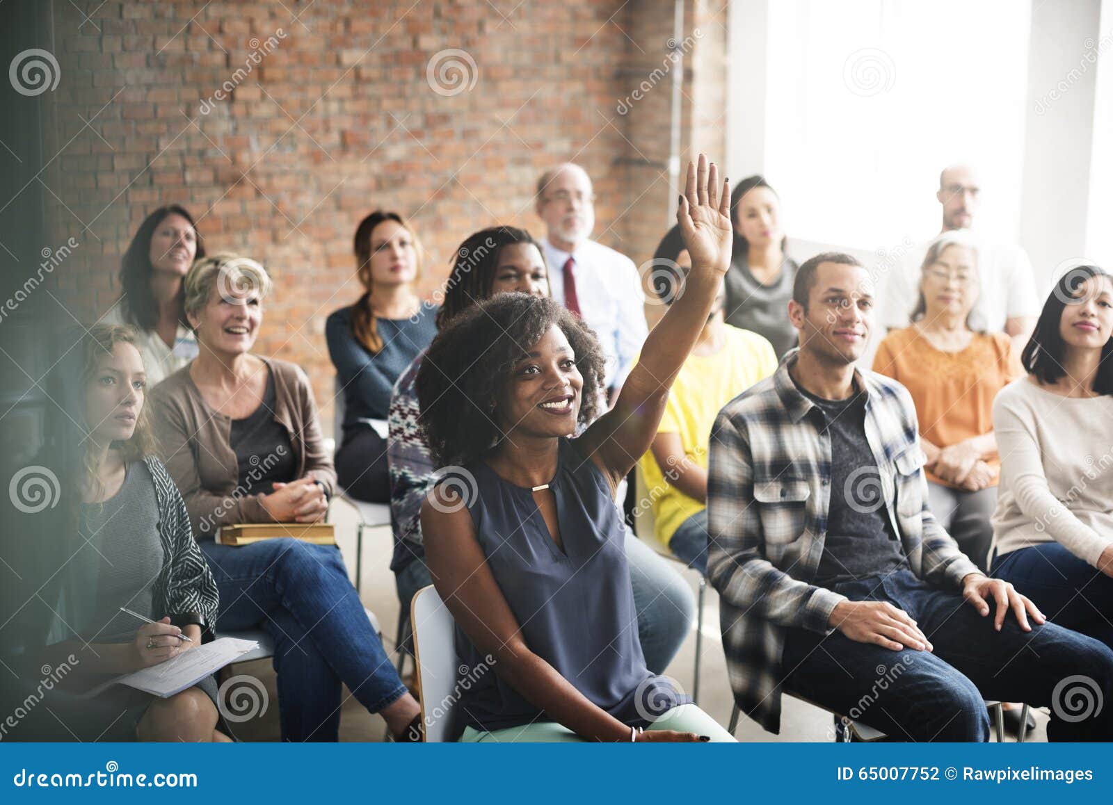 Business Team Meeting Seminar Training Concept Stock Photo - Image of ...