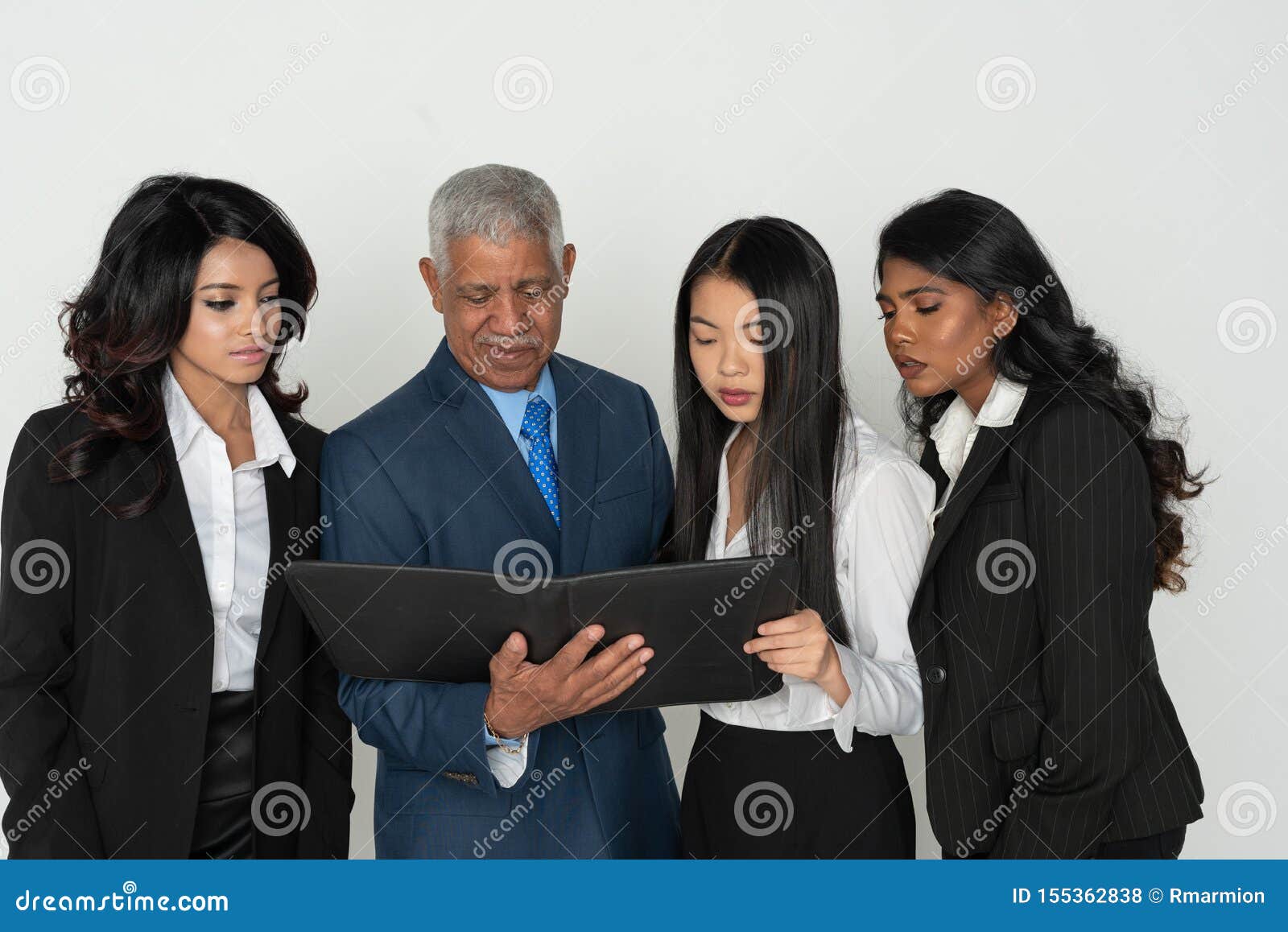 Business Team of Minority Workers Stock Photo - Image of beautiful ...