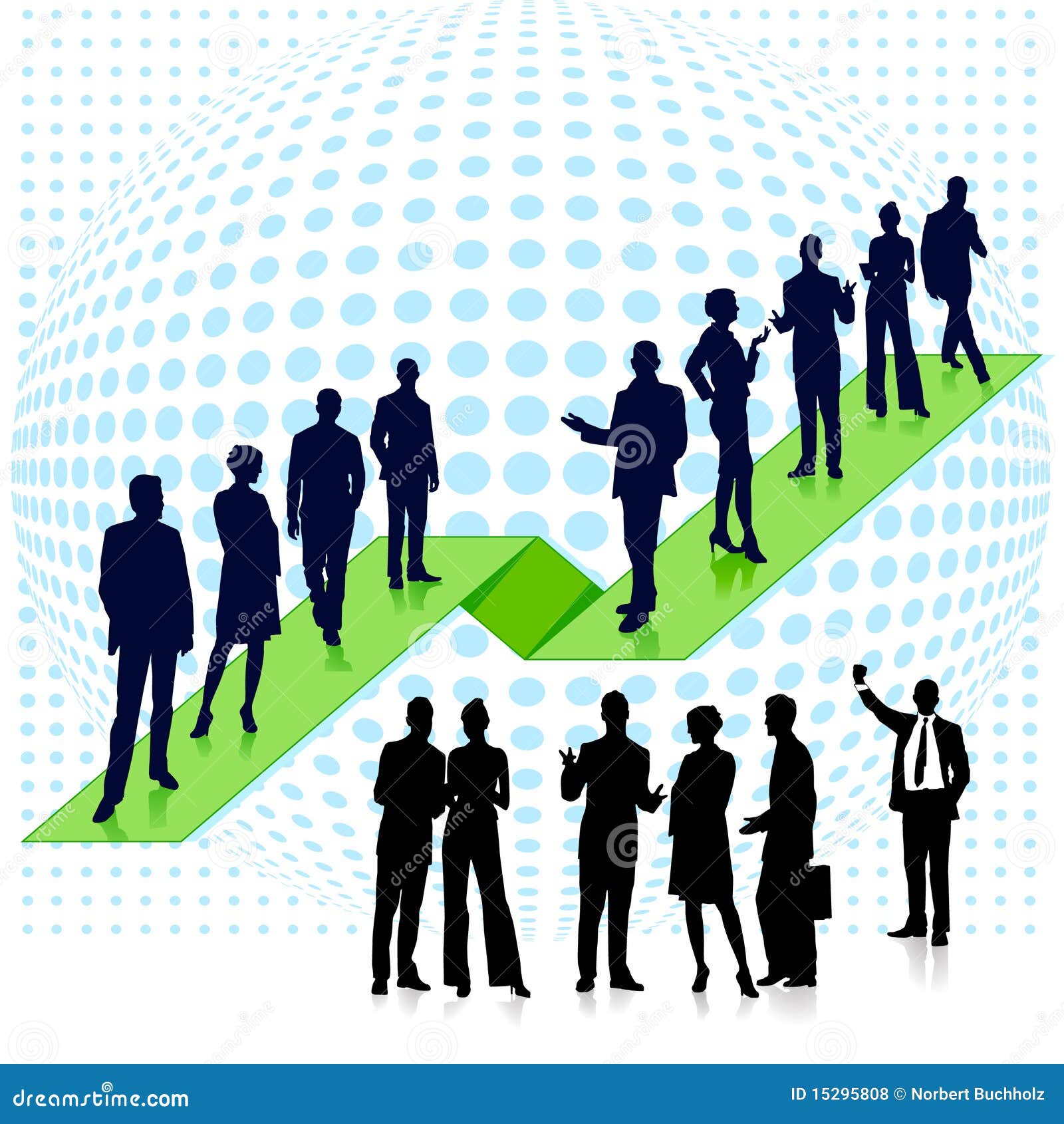 Business team network stock vector. Illustration of corporate - 15295808