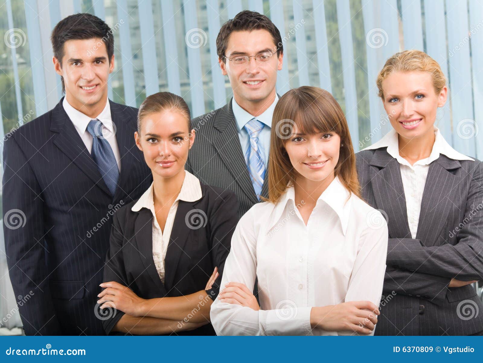 Business team at office stock image. Image of cheerful - 6370809
