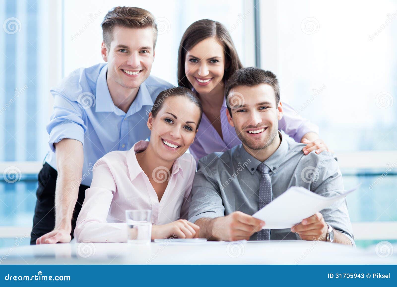 Business Team at the Office Stock Image - Image of colleague, business ...
