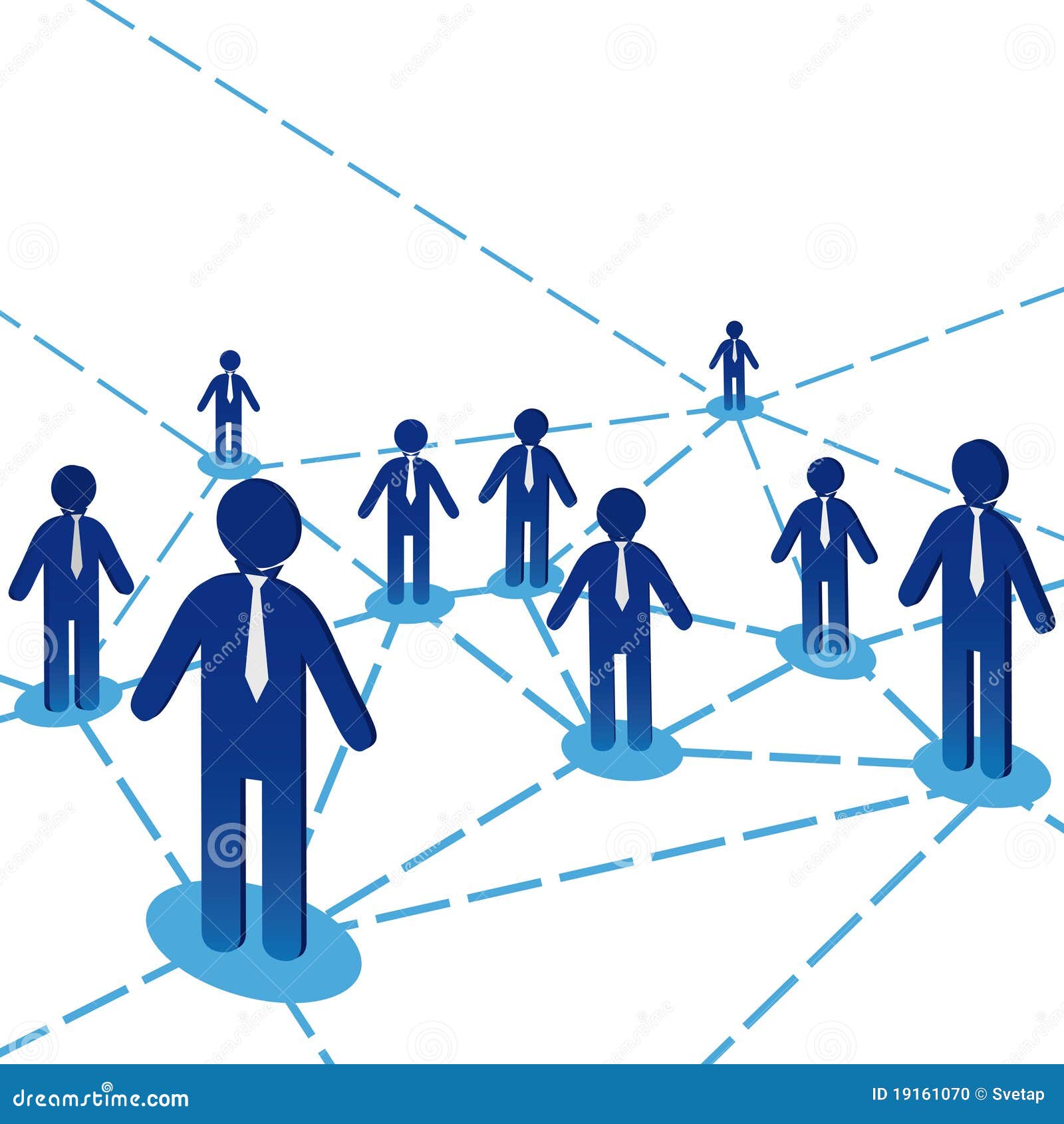 People Diagram Network Illustration | CartoonDealer.com #47572987