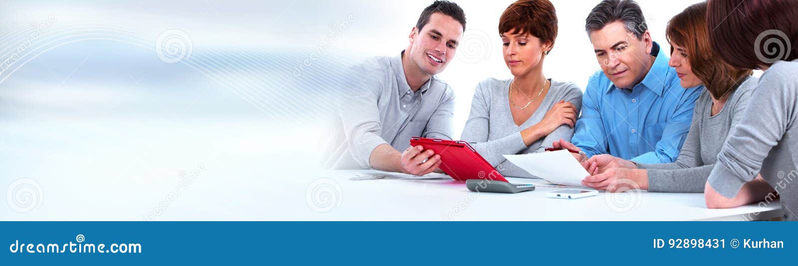 Business team. stock image. Image of banking, financial - 92898431