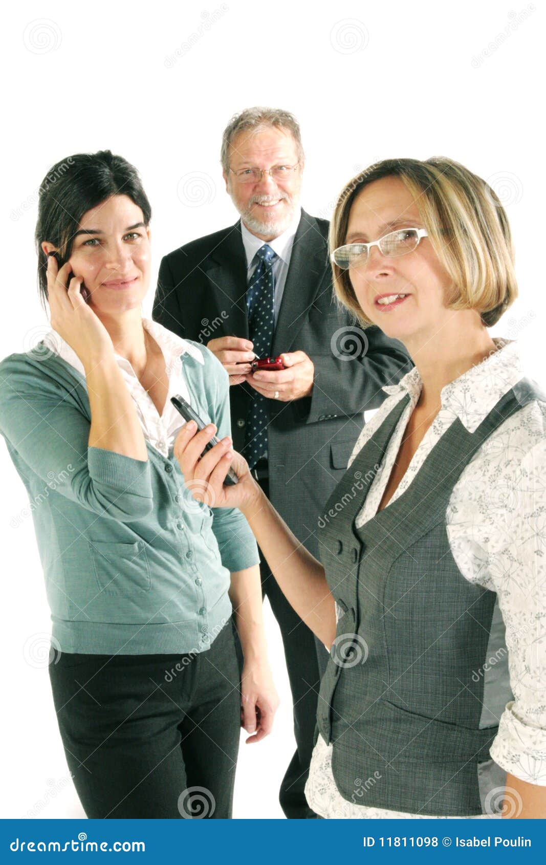 Business team on phone stock photo. Image of communication - 11811098