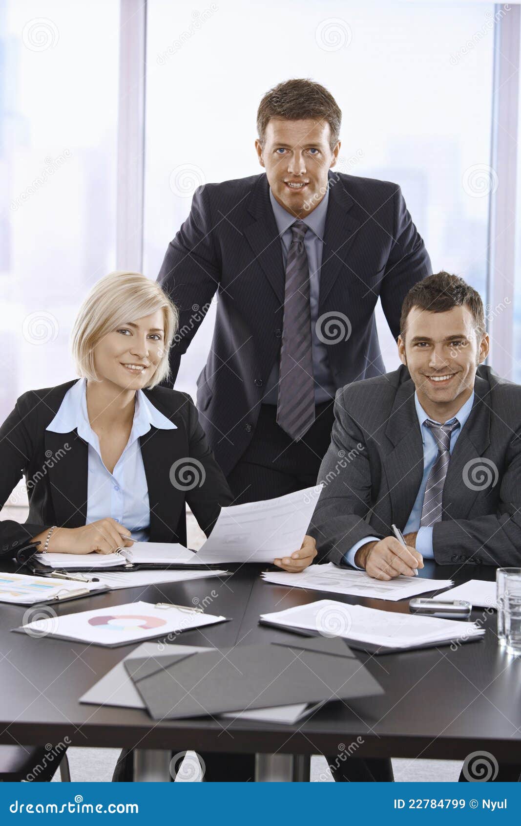 Business team portrait stock image. Image of business - 22784799