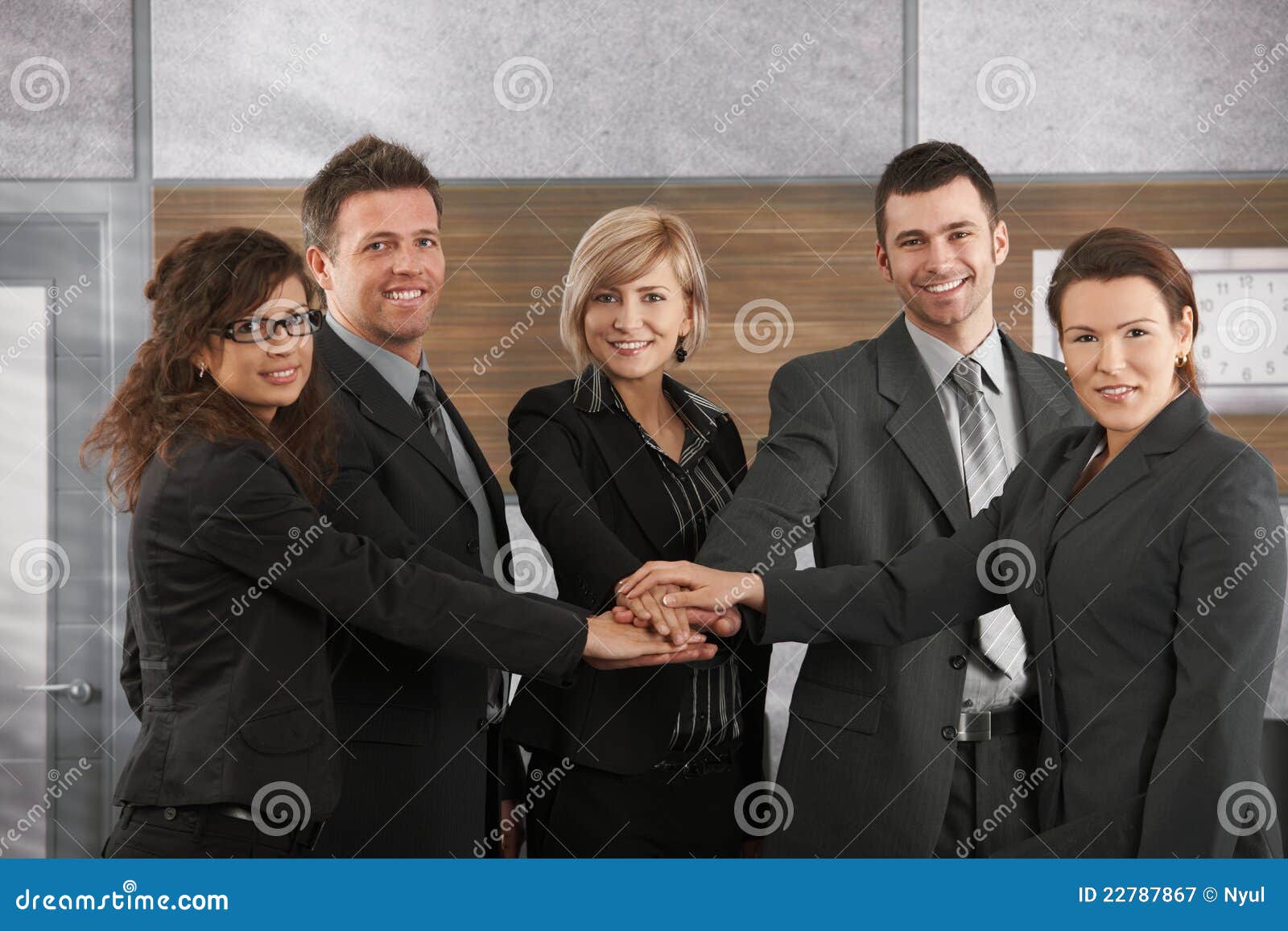 Business team portrait stock image. Image of businesspeople - 22787867