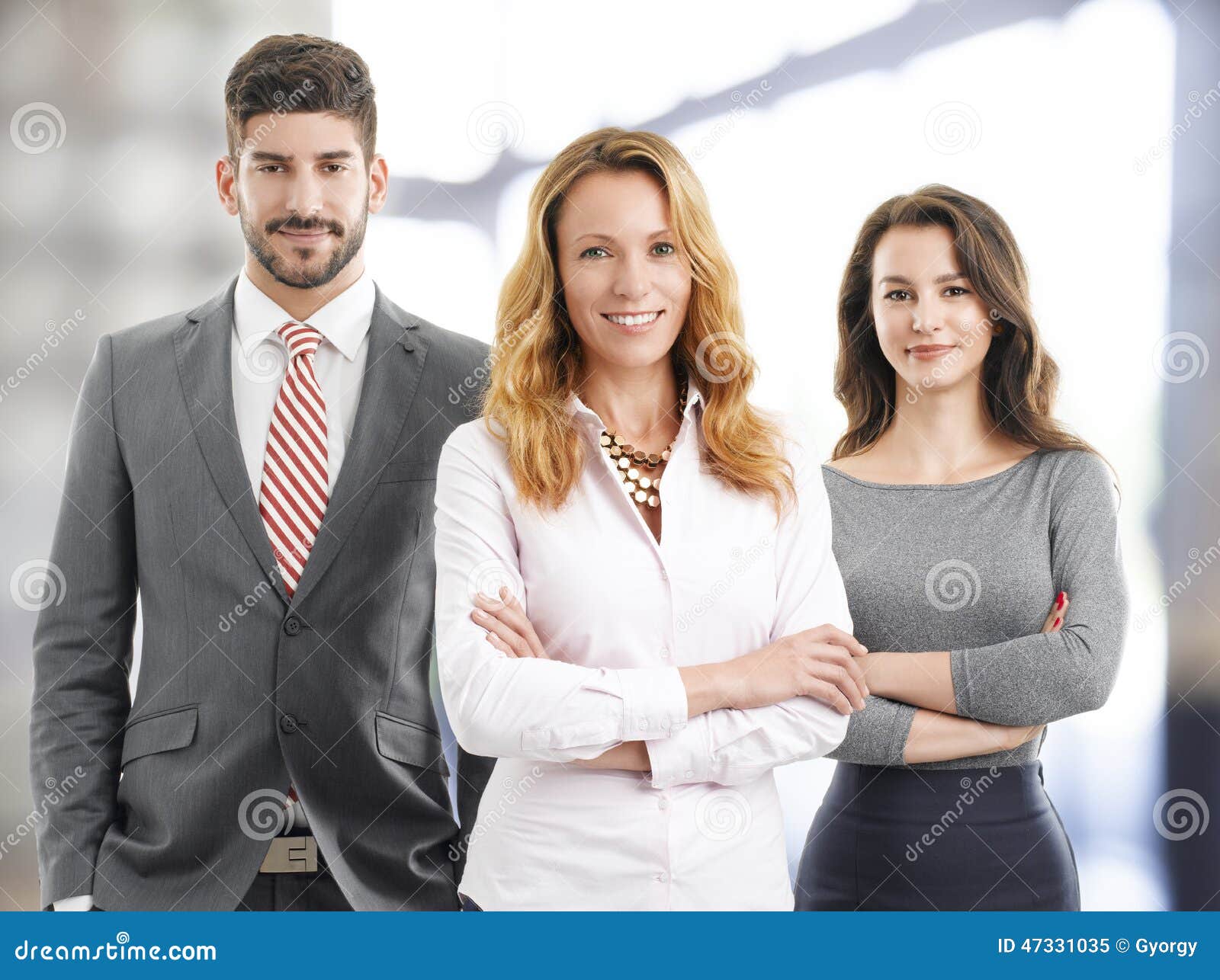 Business team portrait stock image. Image of looking - 47331035