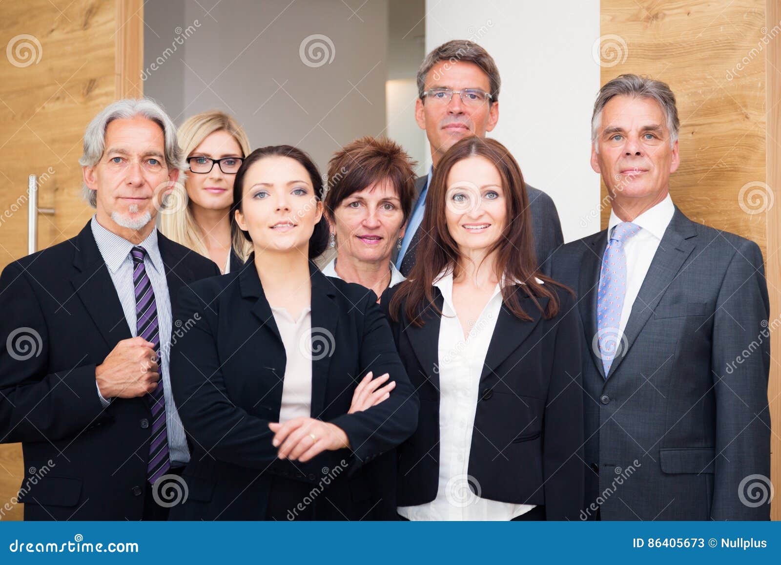 Business Team Posing stock image. Image of positive, professional ...