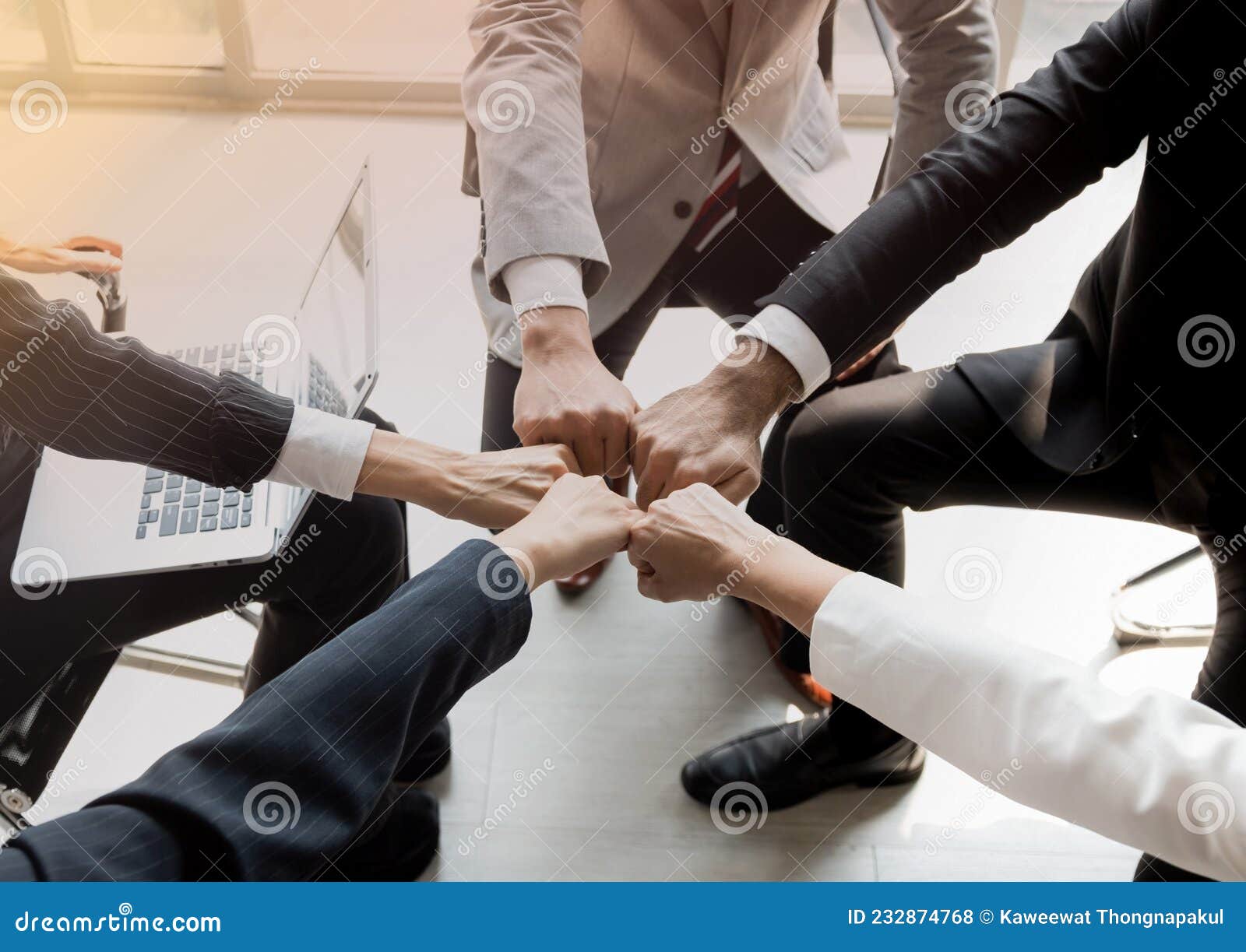 Business Team, the Power of the Team. Intention in the Work of the ...