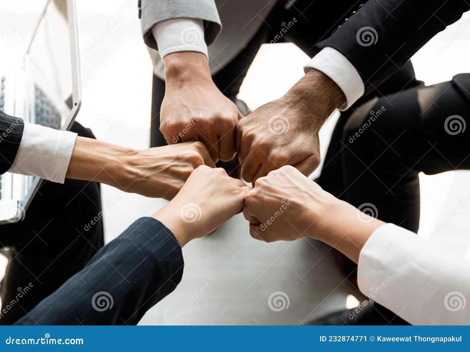 Business Team, the Power of the Team. Intention in the Work of the ...