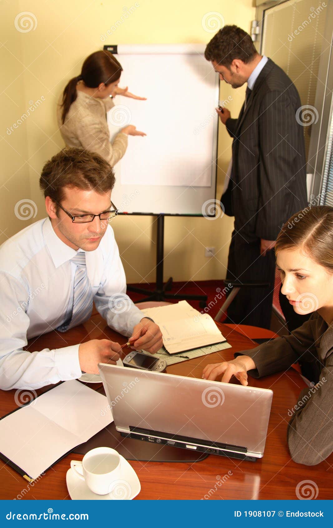 Business Team Preparing a Prop Stock Image - Image of client ...