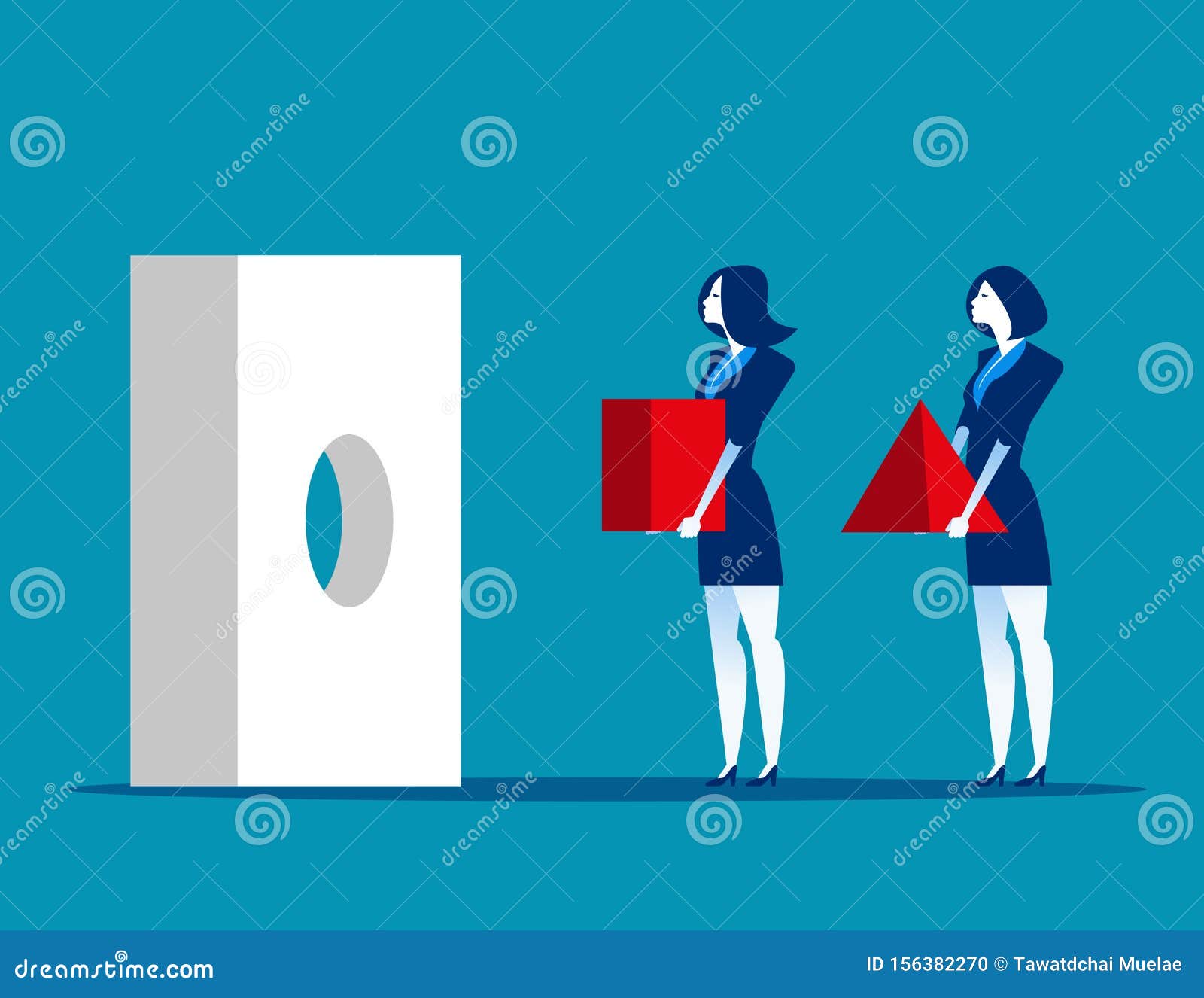 Business Team and Problem Solving. Concept Business Vector Illustration ... Business Team and Problem Solving. Concept Business Vector Illustration ...