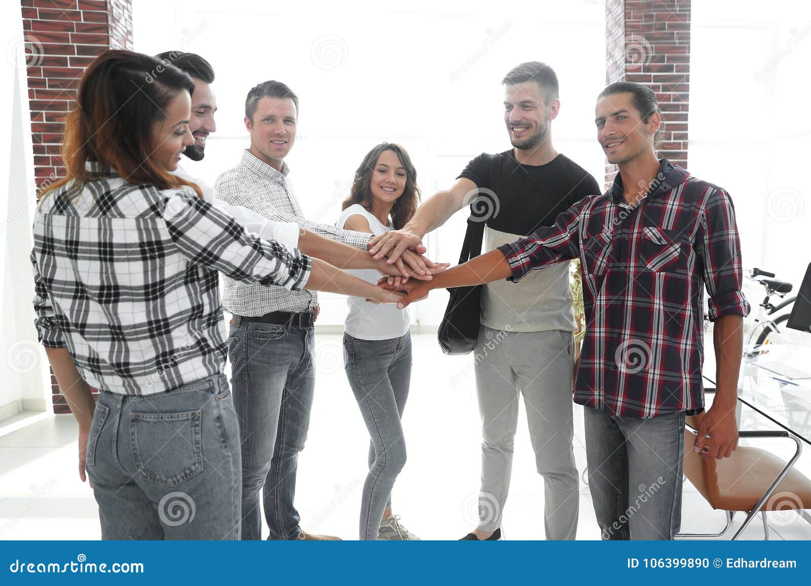 Business Team Putting Their Hands Together Stock Photo - Image of ... Business Team Putting Their Hands Together Stock Photo - Image of ...