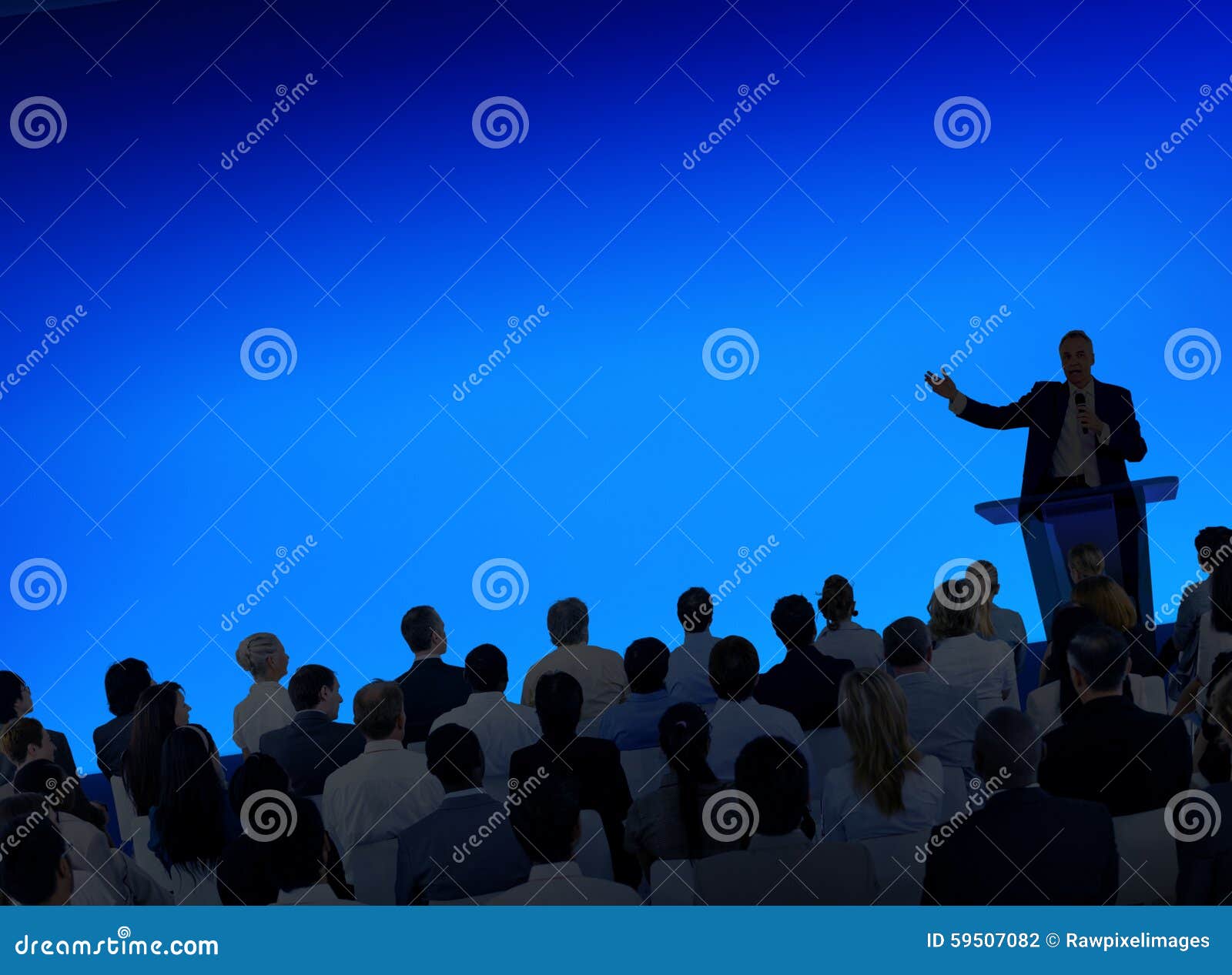 Business Team Seminar Community Presentation Concept Stock Photo ...