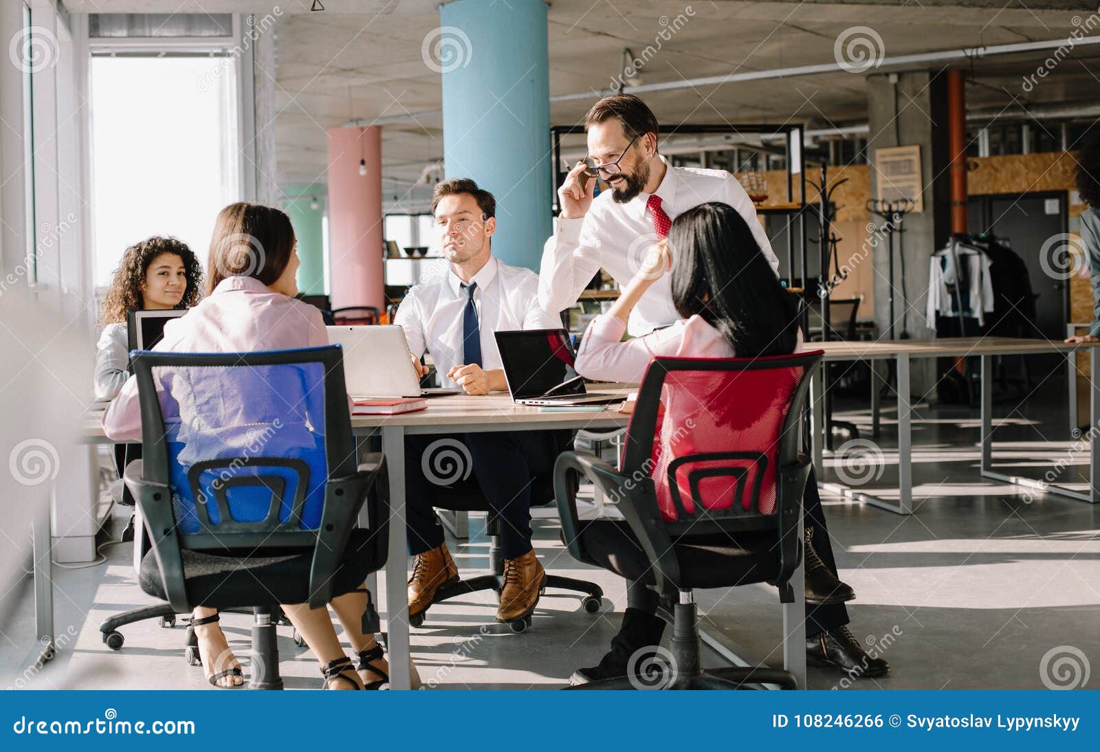 Creating of New Important Project Stock Photo - Image of entrepreneur ...