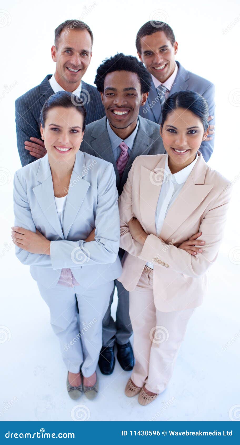 Business Team Smiling at the Camera Stock Photo - Image of female ...