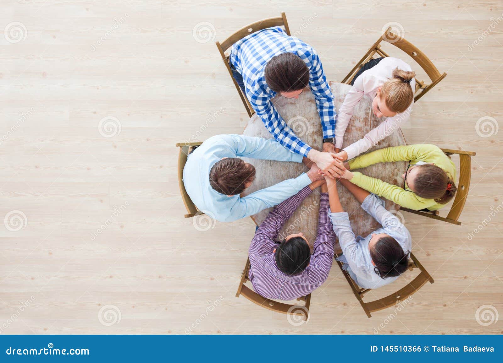 Business team stack hands stock photo. Image of circle - 145510366