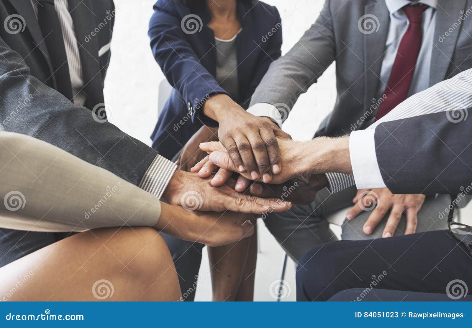 Business Team Stack Hands Support Concept Stock Image - Image of ...