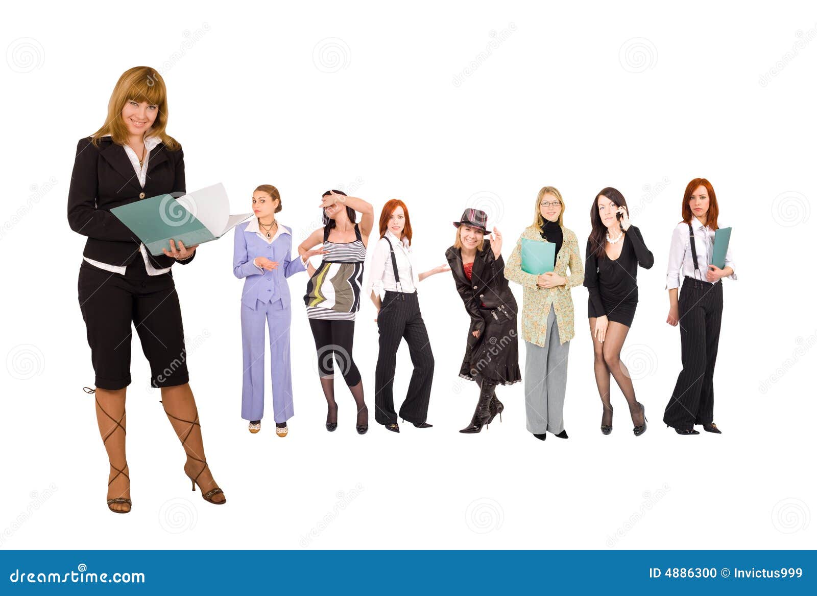 Business Team with Teamleader Stock Photo - Image of confident, leader ...