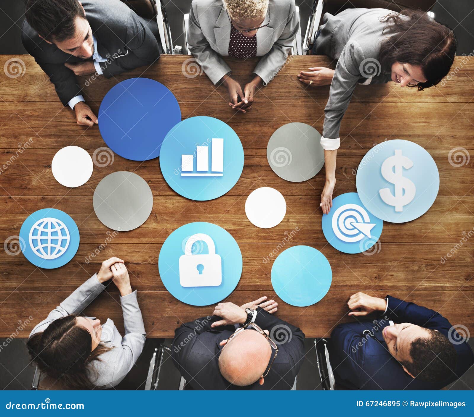 Business Team Teamwork Meeting Working Accounting Concept Stock Image ...