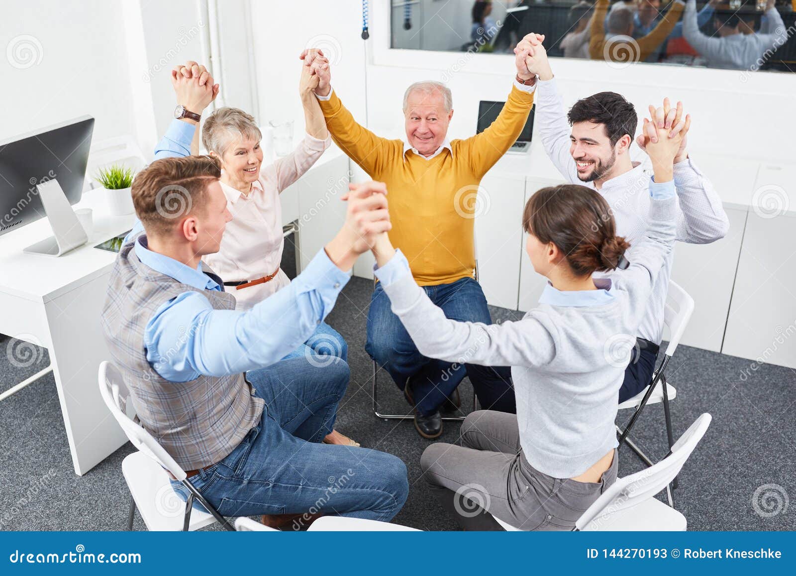 Business Team Training Workshop Stock Image - Image of circletime ...