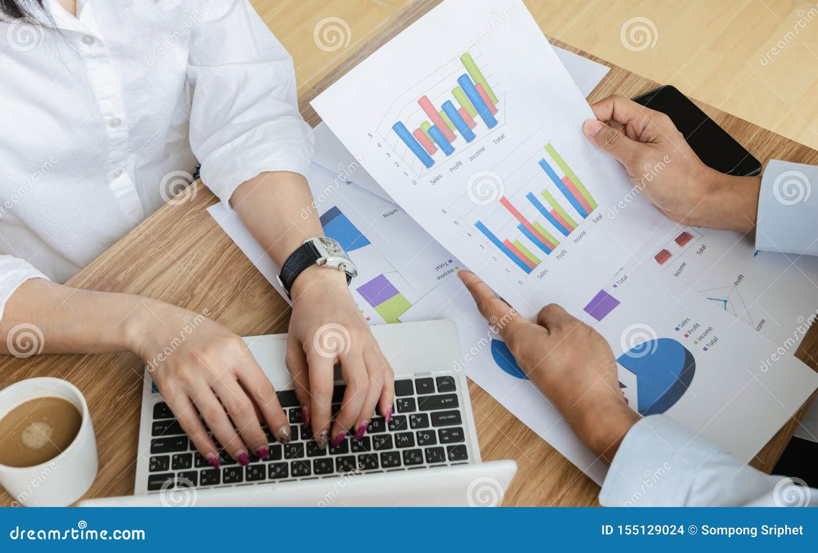 Business Team Work Analyzing Charts and Graphs Strategy Concept Stock ... Business Team Work Analyzing Charts and Graphs Strategy Concept Stock ...