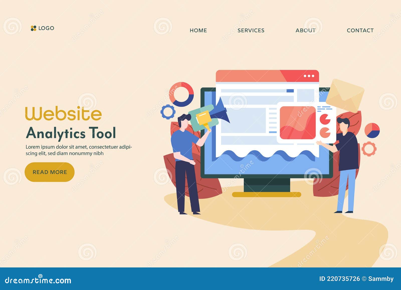 Website Analytics Tool, Data Driven Marketing Software Application ...