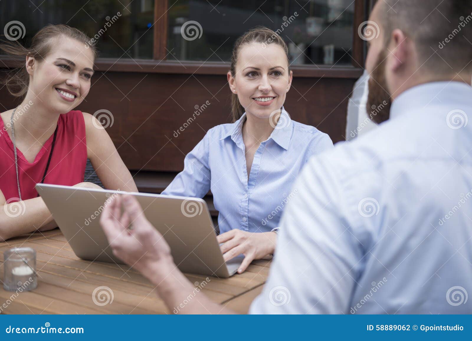 Business Team Working during Break Stock Photo - Image of planning ...