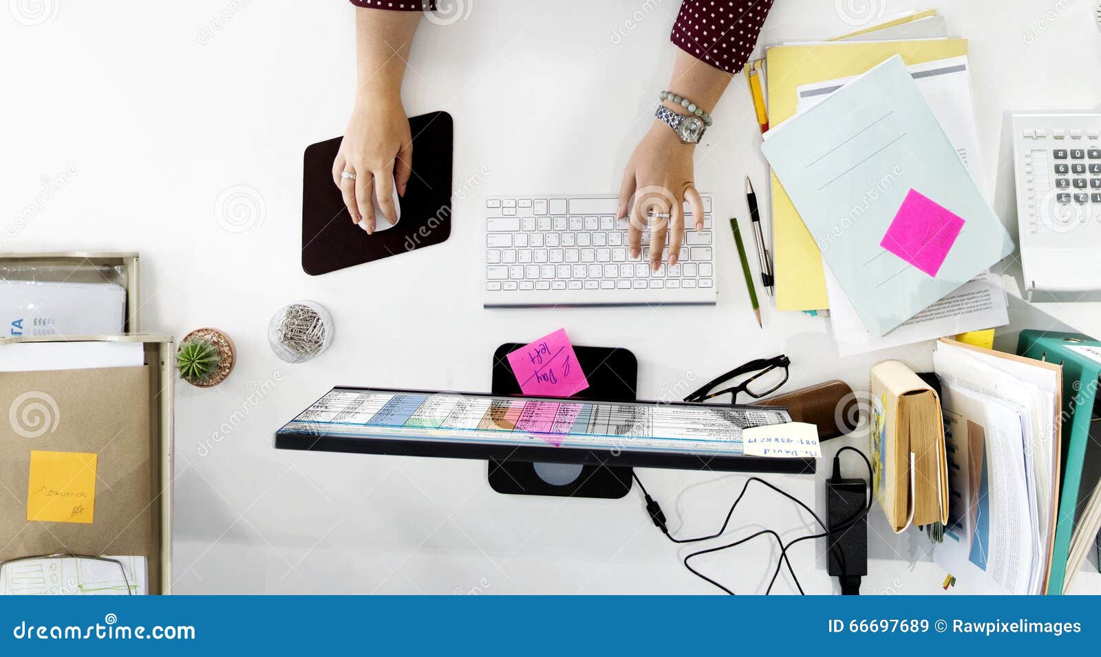 Business Team Working Busy Workplace Concept Stock Image - Image of ...