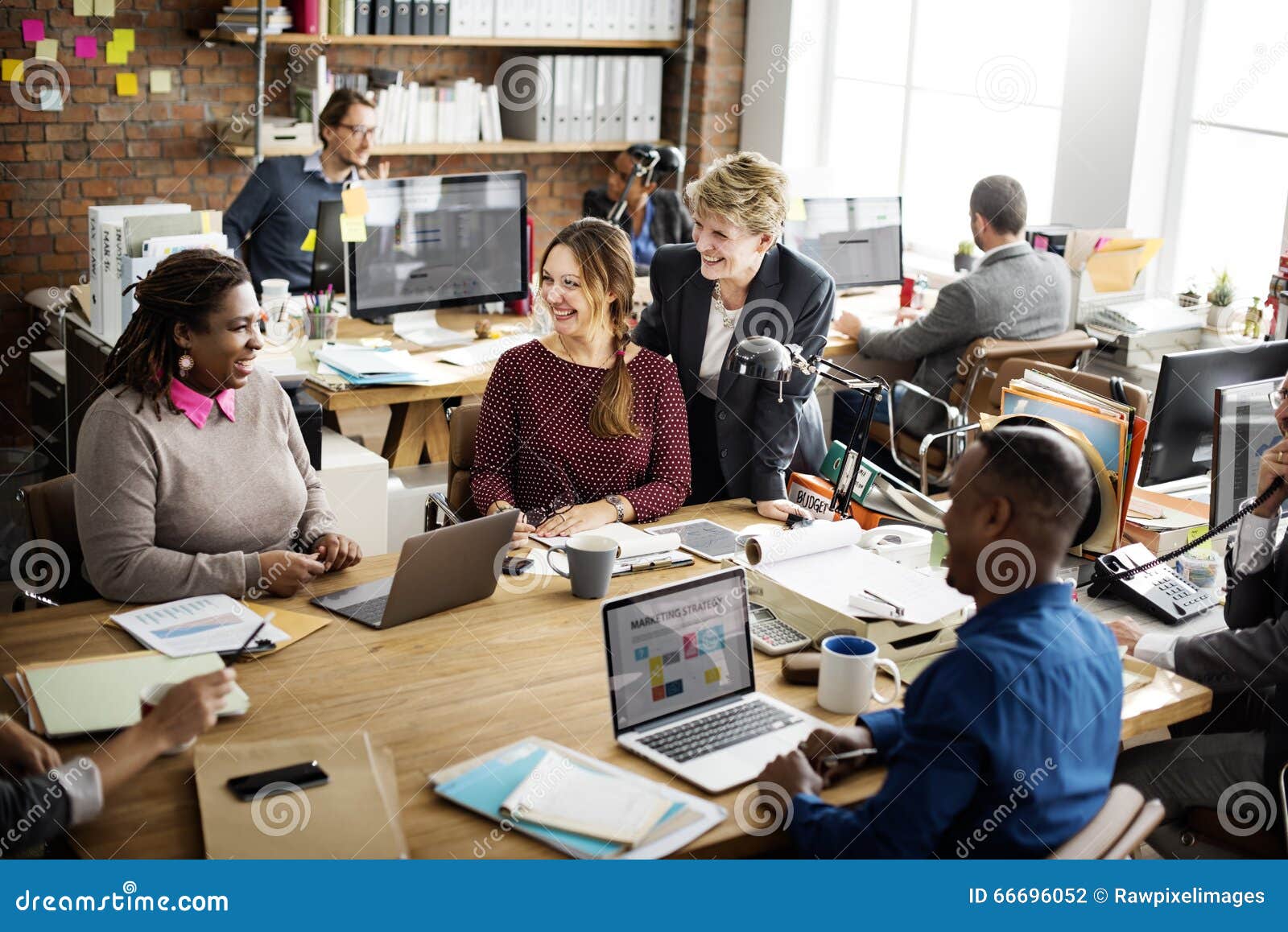 Business Team Working Office Worker Concept Stock Photo - Image of ...