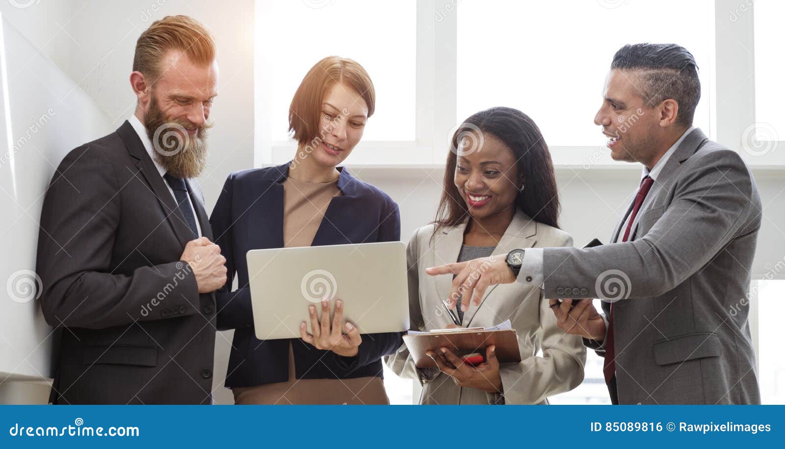 Business Team Working Research Planning Concept Stock Photo - Image of ...
