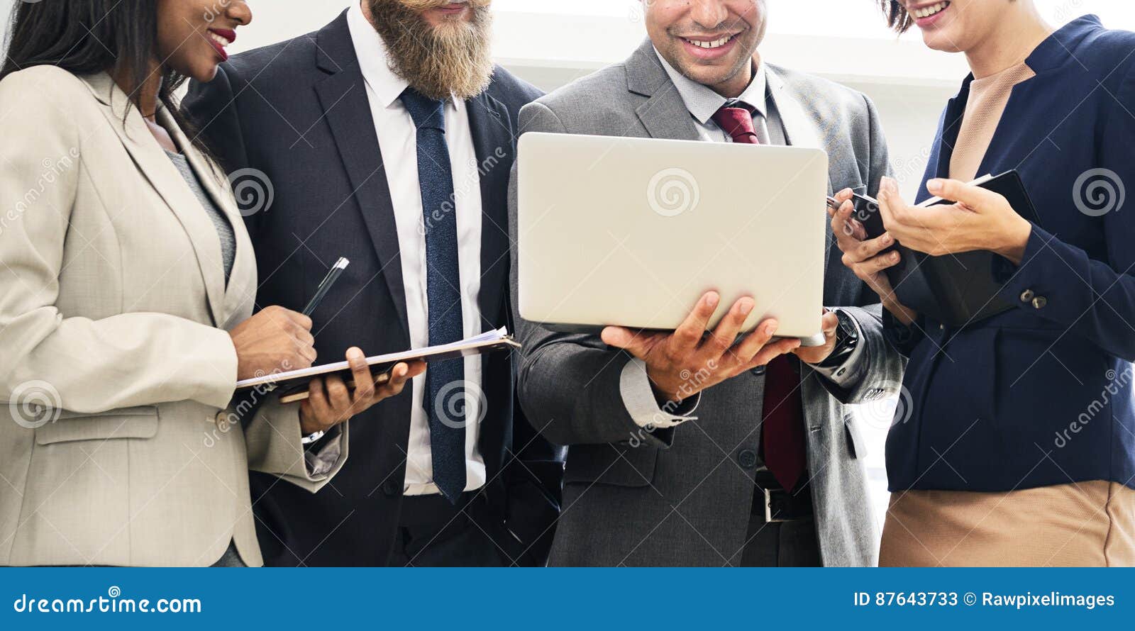 Business Team Working Research Planning Concept Stock Image - Image of ...