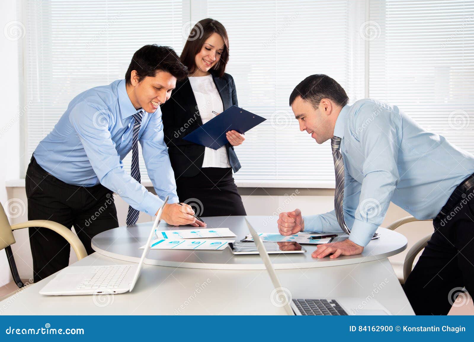 Business team stock photo. Image of international, girl - 84162900