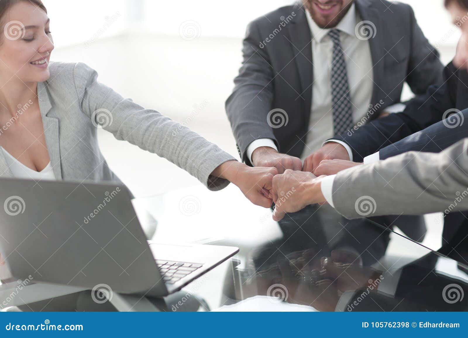 Business Team Working Together in Office Stock Photo - Image of ideas ...