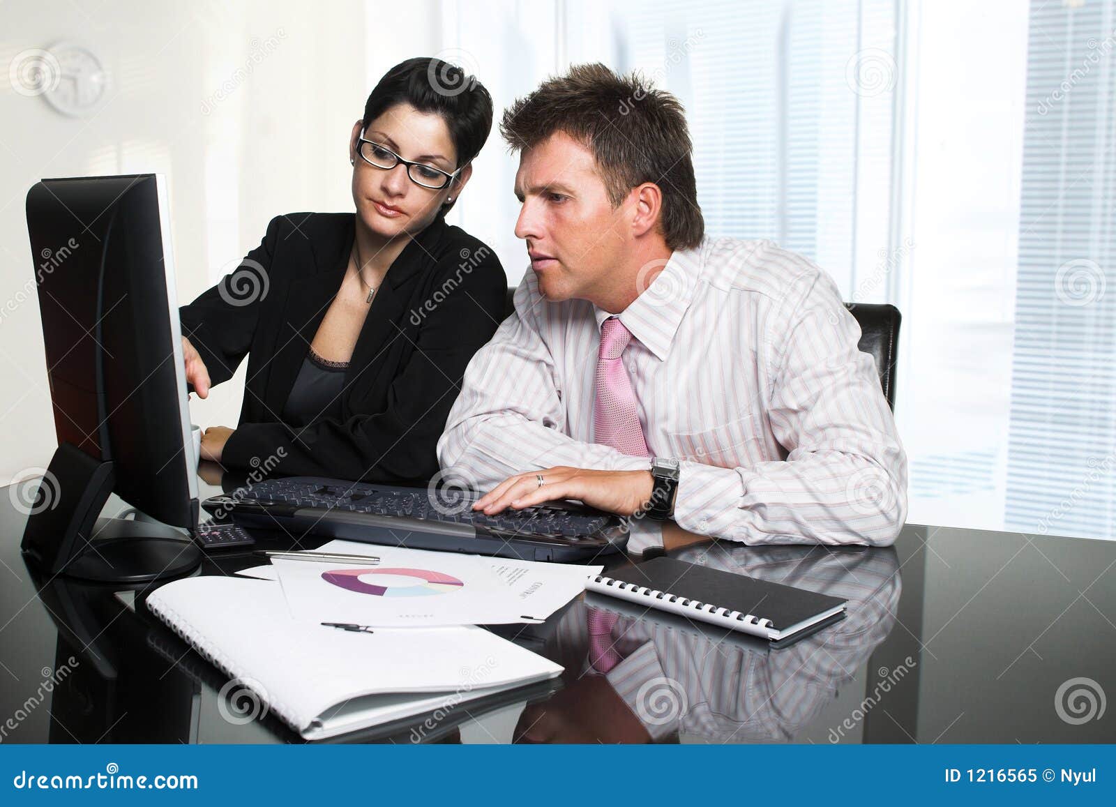 Business teamwork stock image. Image of commerce, manager - 1216565